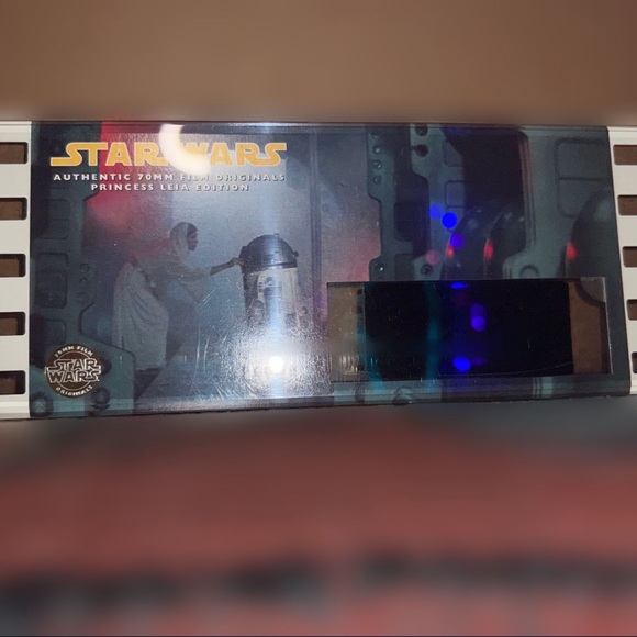 Star Wars | Other | Very Rare Star Wars 7mm Film Cell Card Princess ...
